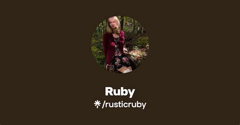 Ruby Instagram Tiktok Linktree