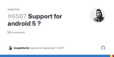Support For Android 5 Issue 6567 Vuejs Vue GitHub