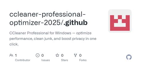 Github Ccleaner Professional Optimizer 2025github Ccleaner Professional For Windows