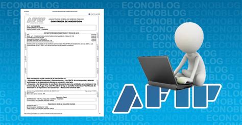 Imprimir La Constancia De Inscripción En Afip Econoblog