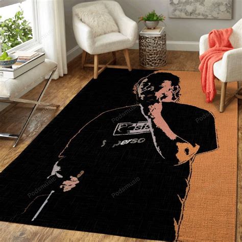 Rapper Kendrick Lamar Music Art Area Rug Living Room Rug Home Decor Fl