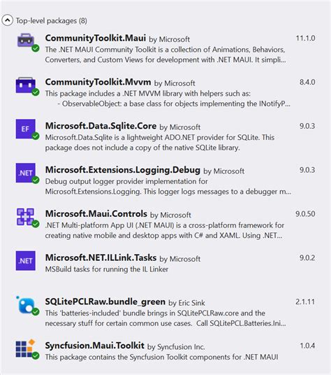 Maui When To Use Microsoftdatasqlite Over Sqlite Net Pcl Stack