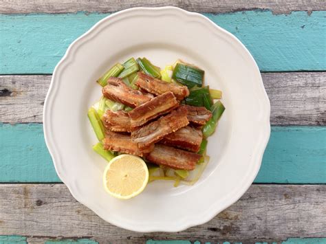 Greek Slow Cooked Pork Belly With Lemony Leeks Carlys Recipe