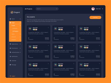 dashboard design behance