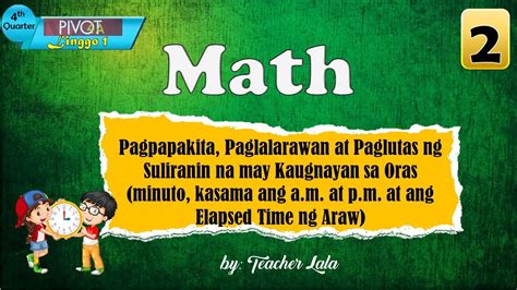 Pagpapakita Paglalarawan At Paglutas Ng Suliranin Na May Kaugnayan Sa