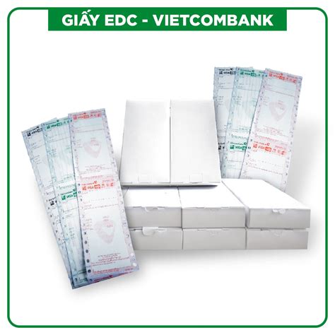 Giấy Edc Pos Vietcombank