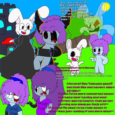 Bundle Of A Few Images More Teen Pibby And Stalker Pibby Interactions