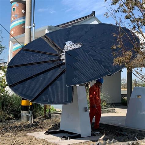 Single Axis Dual Axis Triple Axis Solar Tracking System Kw Solar System Solar Umbrella And