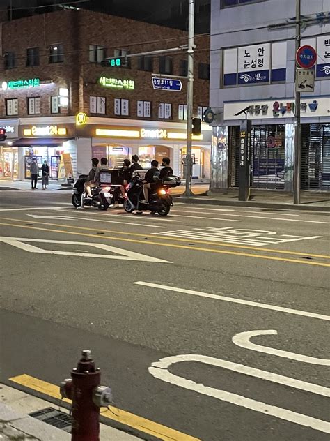 바이크 사고 보고 어제 본 극혐 장면 자동차 에펨코리아