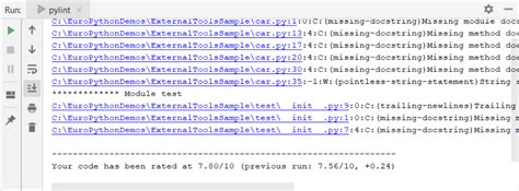 External Tools Pycharm Documentation