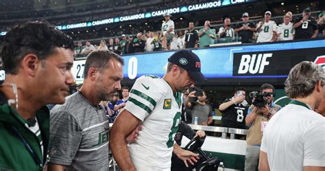 Nfl Players React To Aaron Rodgers Ankle Injury On Jets 1st Drive Vs