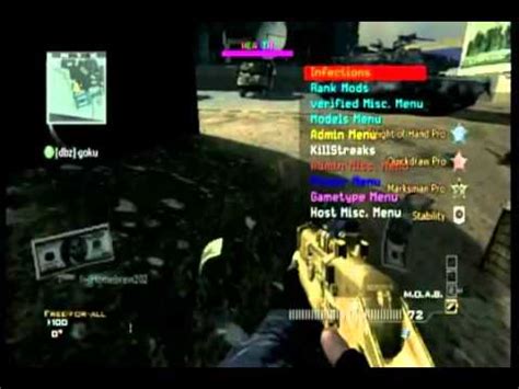 MW Mod Menu Preview More Options Added To Fun Mods Menu YouTube