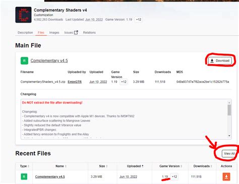 How To Download Complementary Shaders Itzcuba