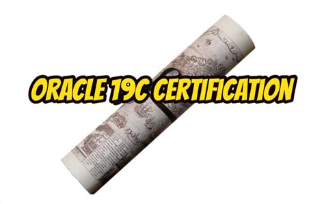 Are You Ready For The Oracle Database 19c Administration Certification