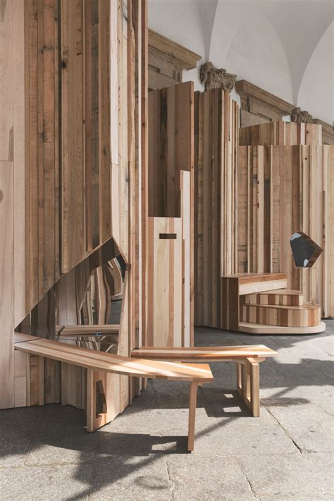 Benedetta Tagliabue Encases Pillars Of 15th Century Auditorium In Milan