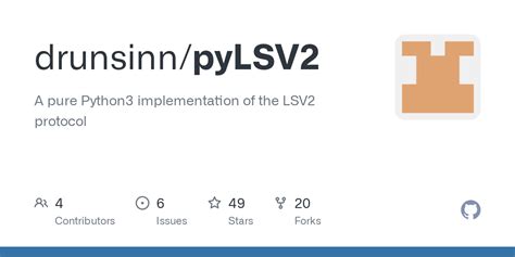Github Drunsinnpylsv2 A Pure Python3 Implementation Of The Lsv2