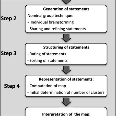 The Concept Mapping Process Adapted From Leyns Et Al 2018 27