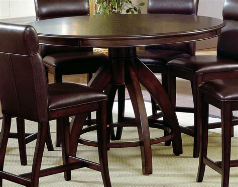 Hillsdale Nottingham Round Counter Height Dining Table 4077dtbg