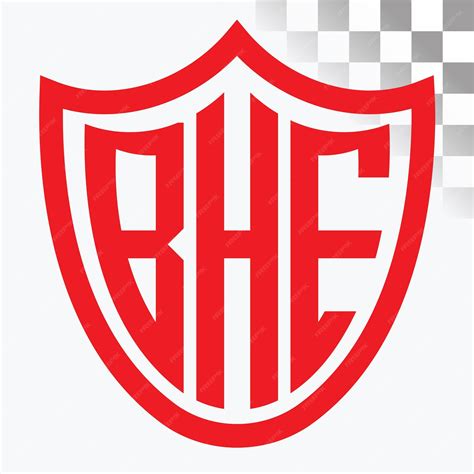 Premium Vector Bhe Letter Logo Design