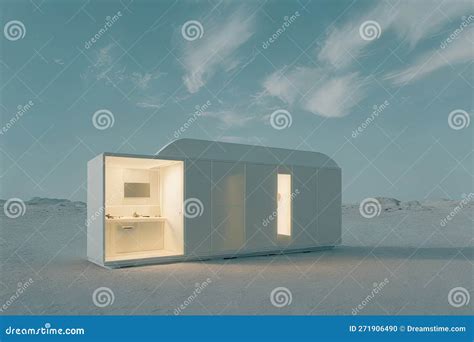 Luxury Kiosk Modular With A Highly Modern Furnituring Generated With