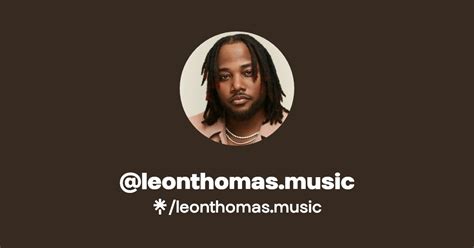 Leonthomasmusic Listen On Youtube Apple Music Linktree