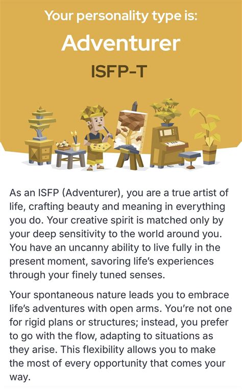 Adventurer Personality Type Artofit