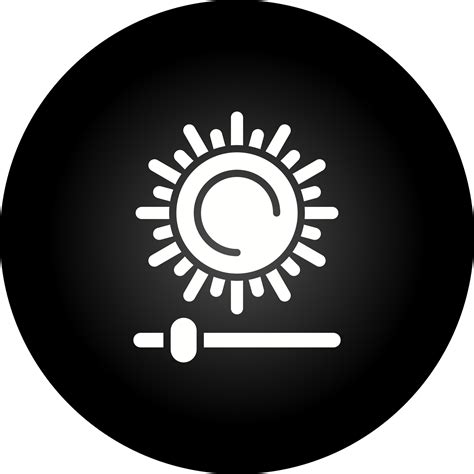 Brightness And Contrast Vector Icon 39112738 Vector Art At Vecteezy