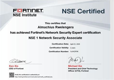 Fortinet Certified Network Security Associate Made It Again