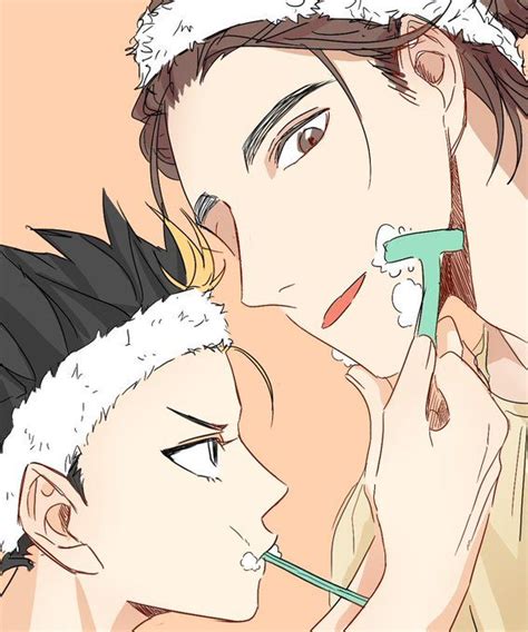 Asahi Azumane And Yuu Nishinoya Asanoya Haikyuu