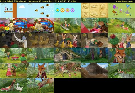 Peter Rabbit Cbeebies 2019 11 30 0745