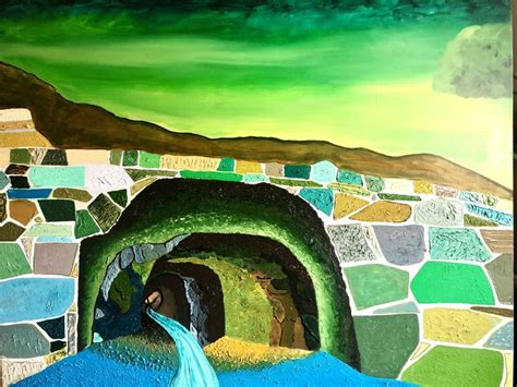 Caverns Measureless To Man Painting By John Rague Mangiardi Saatchi Art