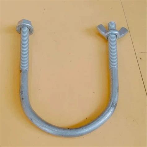 Hexagonal Stainless Steel U Bolt Flange Nut Set Diameter Mm At Rs Piece In New Delhi