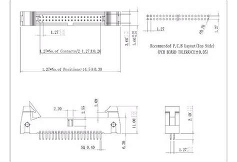 127mm Ejector Header 180° Connector Suppliers Manufacturers Factory