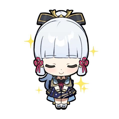 Ayaka Chibi Anime Animation Artwork