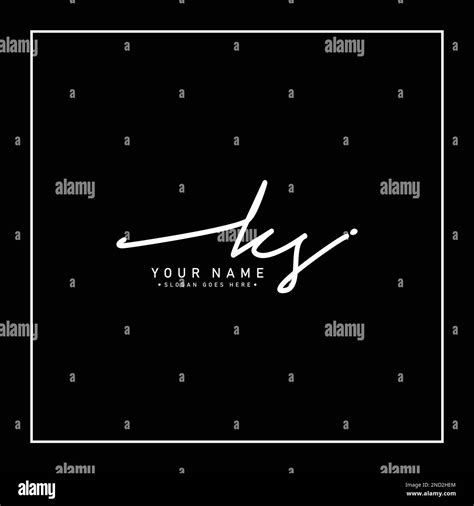 Simple Signature Logo For Alphabet Ks Handwritten Signature For