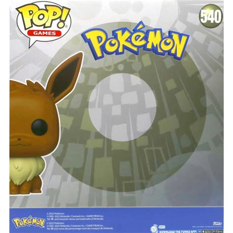 Pokémon Eevee Giant Vinyl Figure Funko Pop 540 Replay Toys