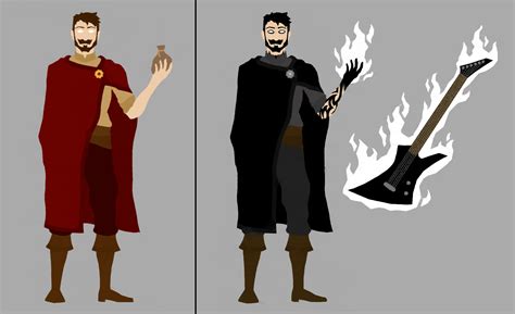 Oc Art So My Bard Dipped Into Warlock Rdnd