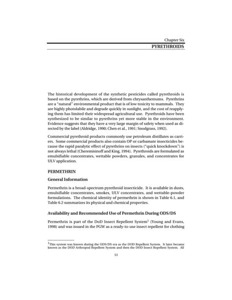 Pyrethroids