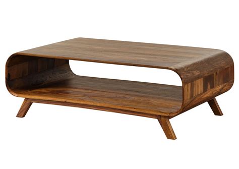 Couchtisch Aus Holz Mit Abgerundeten Ecken