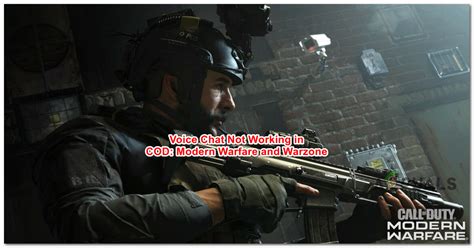 Fix Voice Chat Not Working In COD Modern Warfare