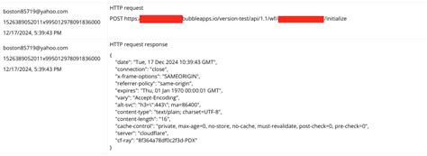 Webhook Fails After Successful Initialization Apis Bubble Forum