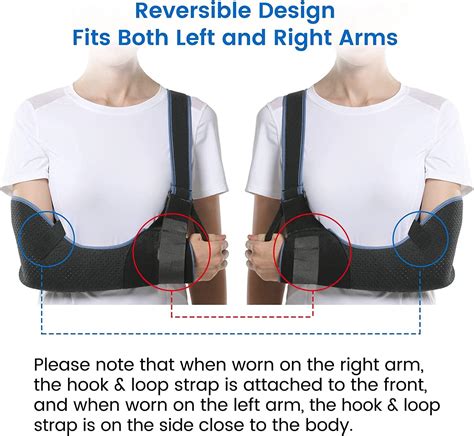 Velpeau Arm Sling Shoulder Immobilizer Rotator Cuff Support Brace