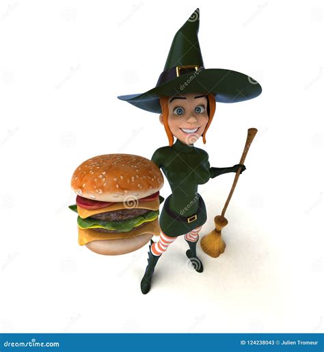 Witch 3d Illustration Stock Illustration Illustration Of Leprechaun