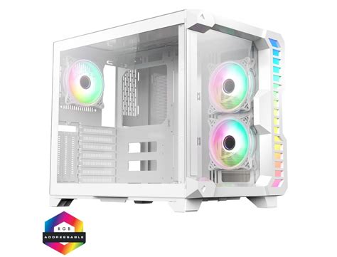 Cit Pro Android X Gaming Cube White Pc Case Cit Pro Andx W