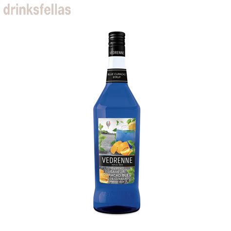 Vedrenne Blue Curacao Syrup Ml Shopee Singapore