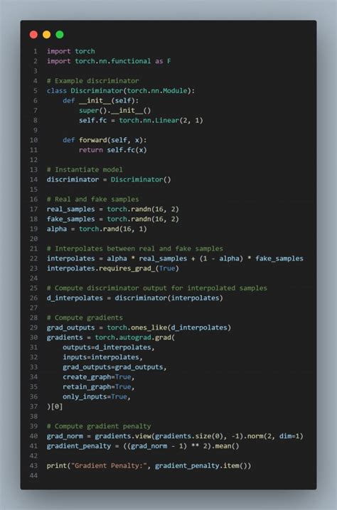 How Can You Use Automatic Differentiation Tools For Gradient Penalty In Wasserstein Generative