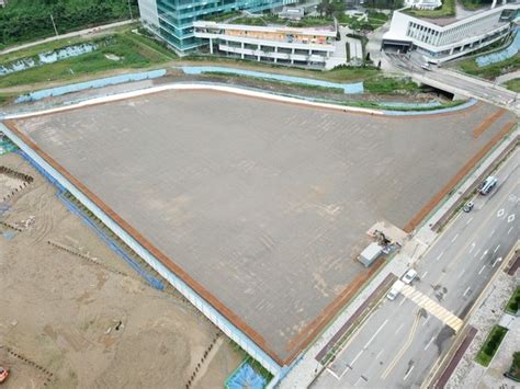 지정타 9블럭에 임시주차장 설치 과천넷