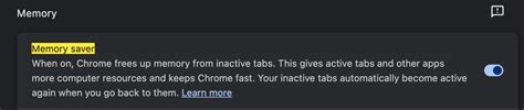 What Is Going On With Chromes Memory Saver Feature Doesnt Work