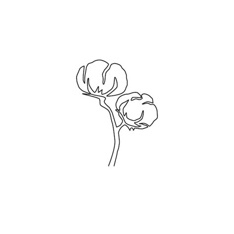 Premium Vector Single Continuous Line Drawing Of Whole Soft And