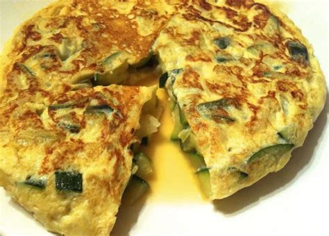 Tortilla de calabacín The cook monkeys
